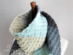 Free c2c Scarf Crochet Pattern | Corner to Corner Scarf Pattern