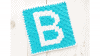 Letter B Graph | Free Crochet Pattern | Alphabet Crochet Baby Blanket