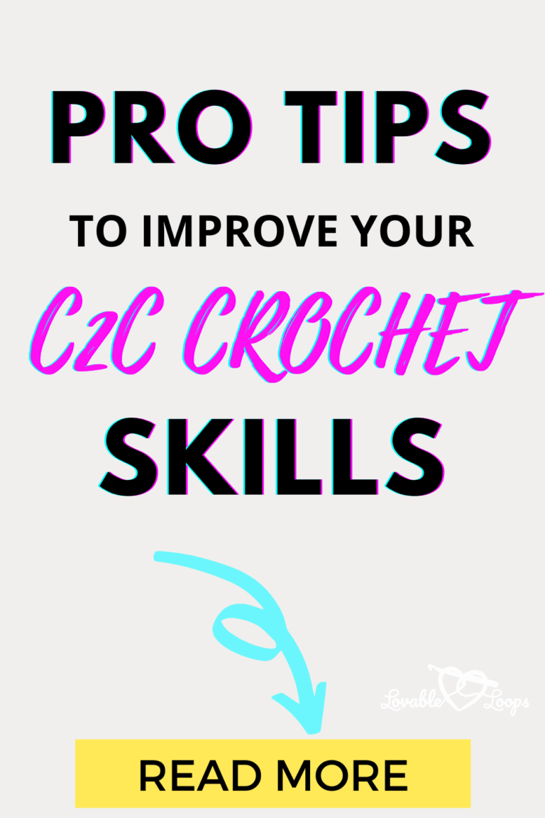 Beginner to Pro: Tips for Improving Your C2C Crochet Skills