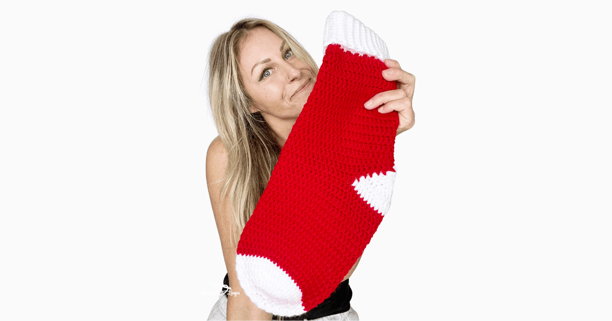 Crochet Stocking Pattern for Beginners (Free & Easy)