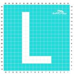 Letter L Crochet Pattern- Crochet Letter Patterns