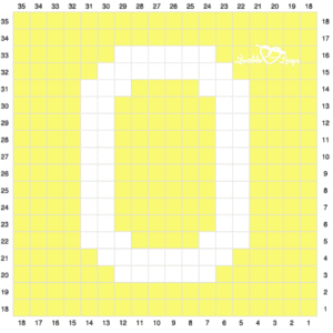 Letter O Crochet Pattern- Crochet Letter Patterns