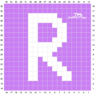 Letter R Crochet Pattern- Crochet Letter Patterns