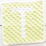 Letter T Crochet Pattern- Crochet Letter Patterns