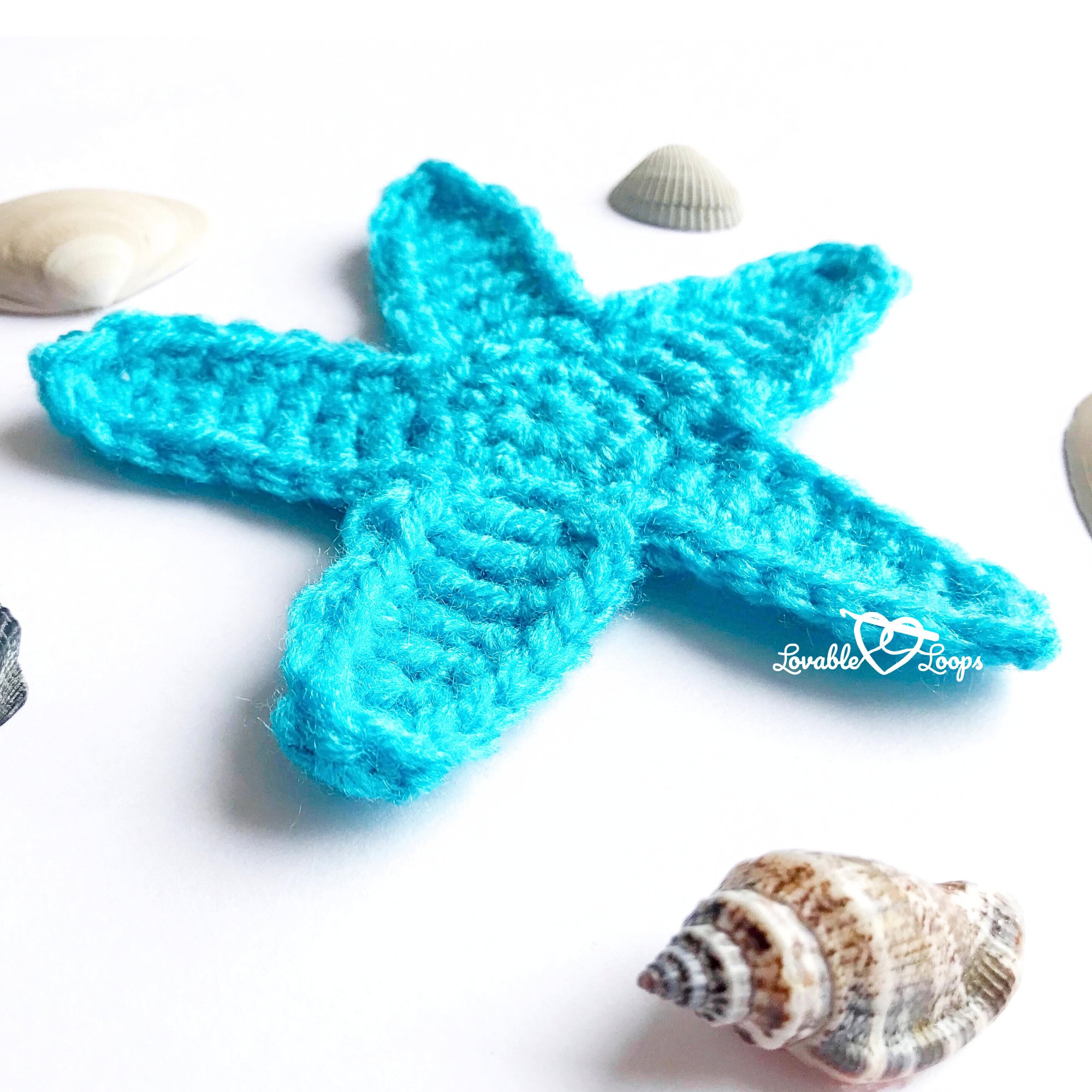 Free Starfish Crochet Pattern for Beginners (Easy)