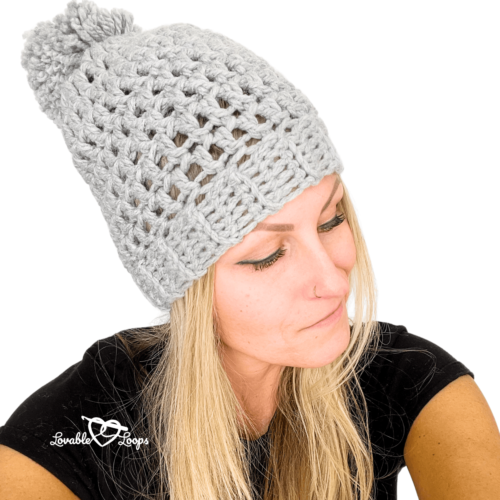 Chunky Crochet Beanie Pattern- Quick & Easy for Beginners