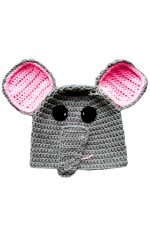 Cute Crochet Elephant Hat Pattern for Beginners (free & easy)