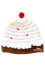 Cute Crochet Cupcake Hat Pattern for Beginners (Free & Easy)