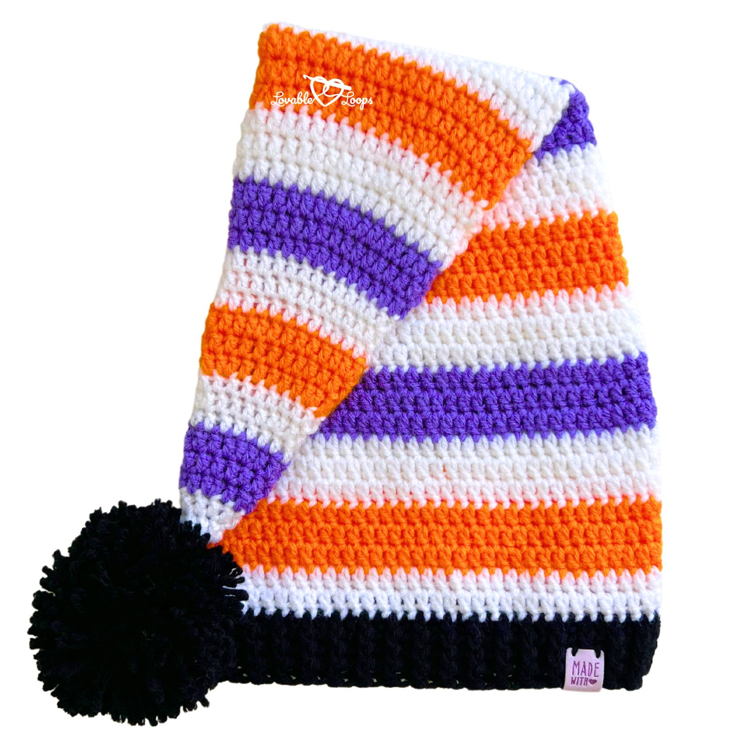 Spooky Elf Crochet Halloween Hat Pattern Free & Easy