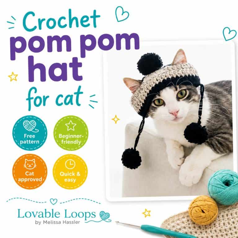 Crochet cat cave pattern (free mouse ears cat pod)